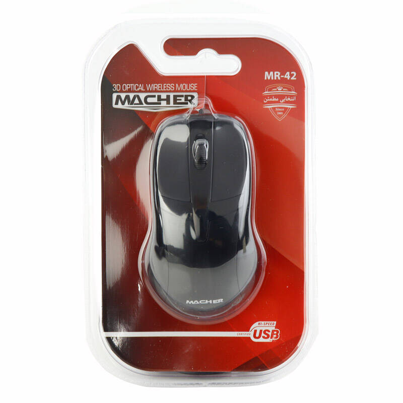 ماوس مچر مدل MR-42 ا Macher MR-42 Wired Mouse | خرید عمده محصولات وریتی | فروشگاه پاسارگاد