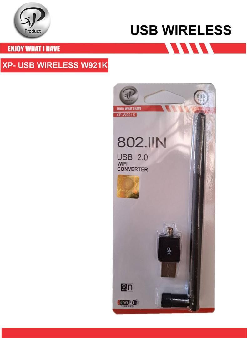 کارت شبکه USB بیسیم ایکس پی پروداکت مدل XP-W921K | خرید عمده محصولات وریتی | فروشگاه پاسارگاد