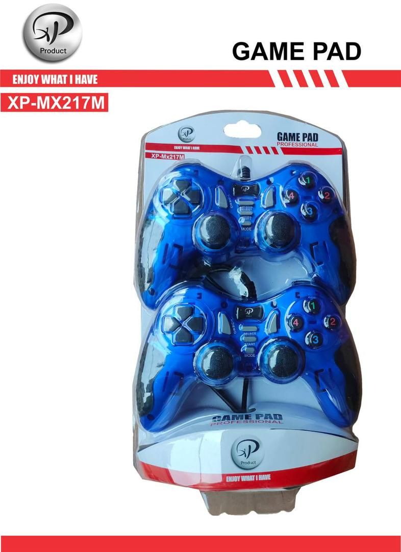 دسته بازی دوبل شوک فانتزی XP-MX217M | خرید عمده محصولات وریتی | فروشگاه پاسارگاد